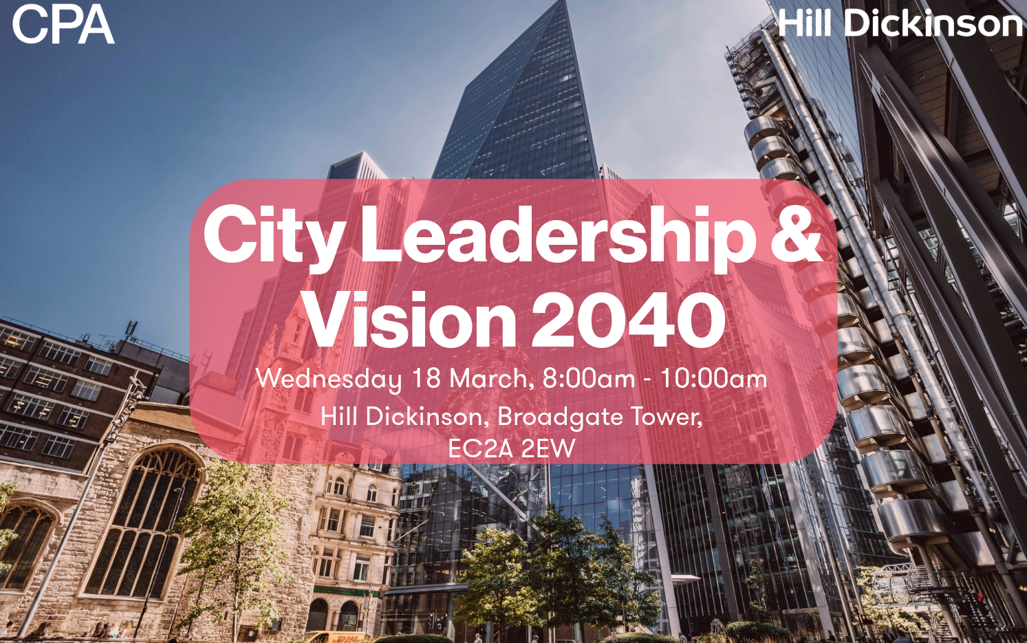 City Leadership & Vision 2040 - City Property Association