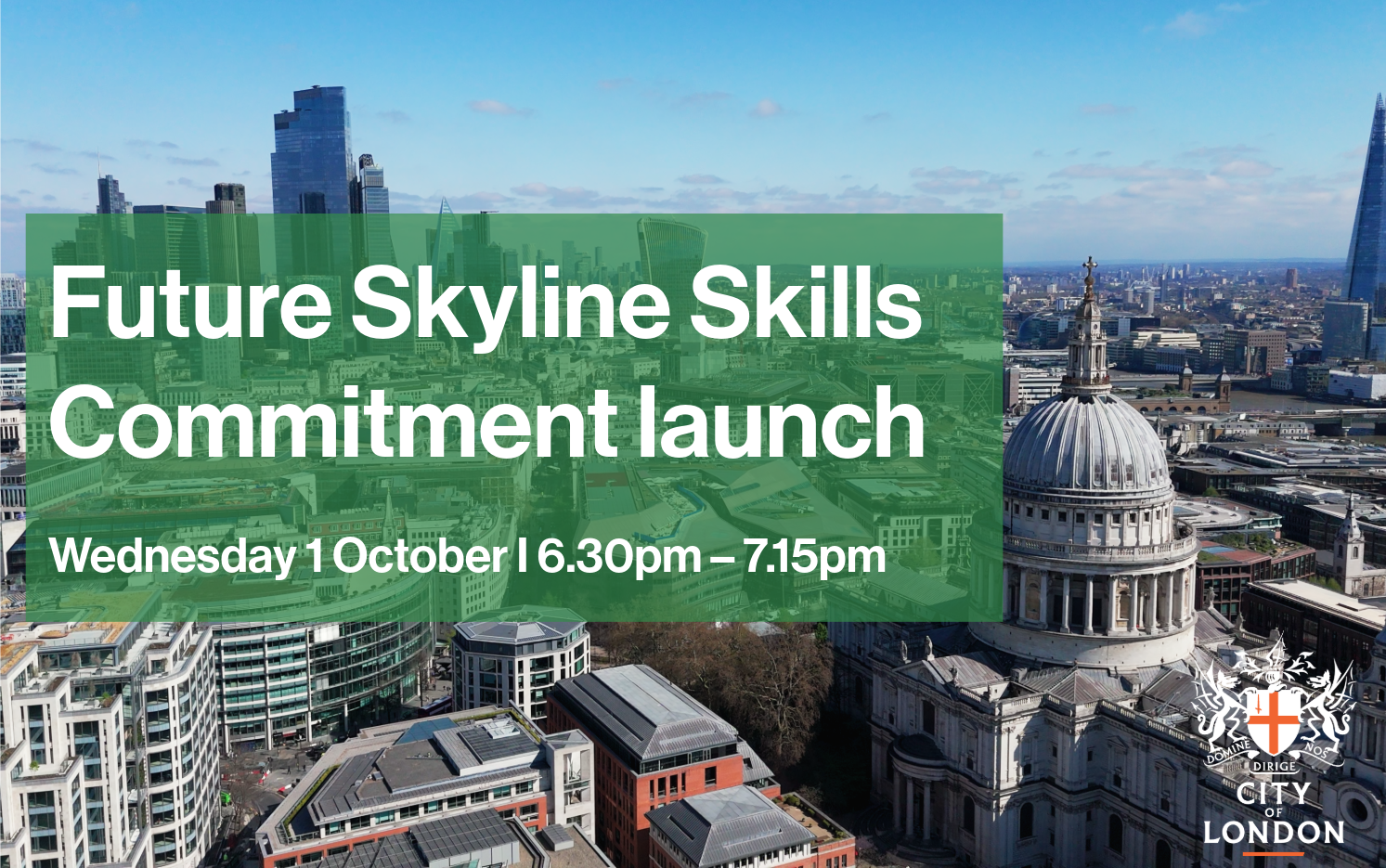 Partner event: Future Skyline Skills Commitment launch - City Property ...